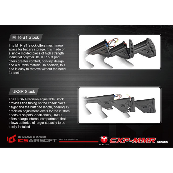 Karabin ASG ICS CXP-MMR CARABINE CZARNY - sklep militarialodz.pl