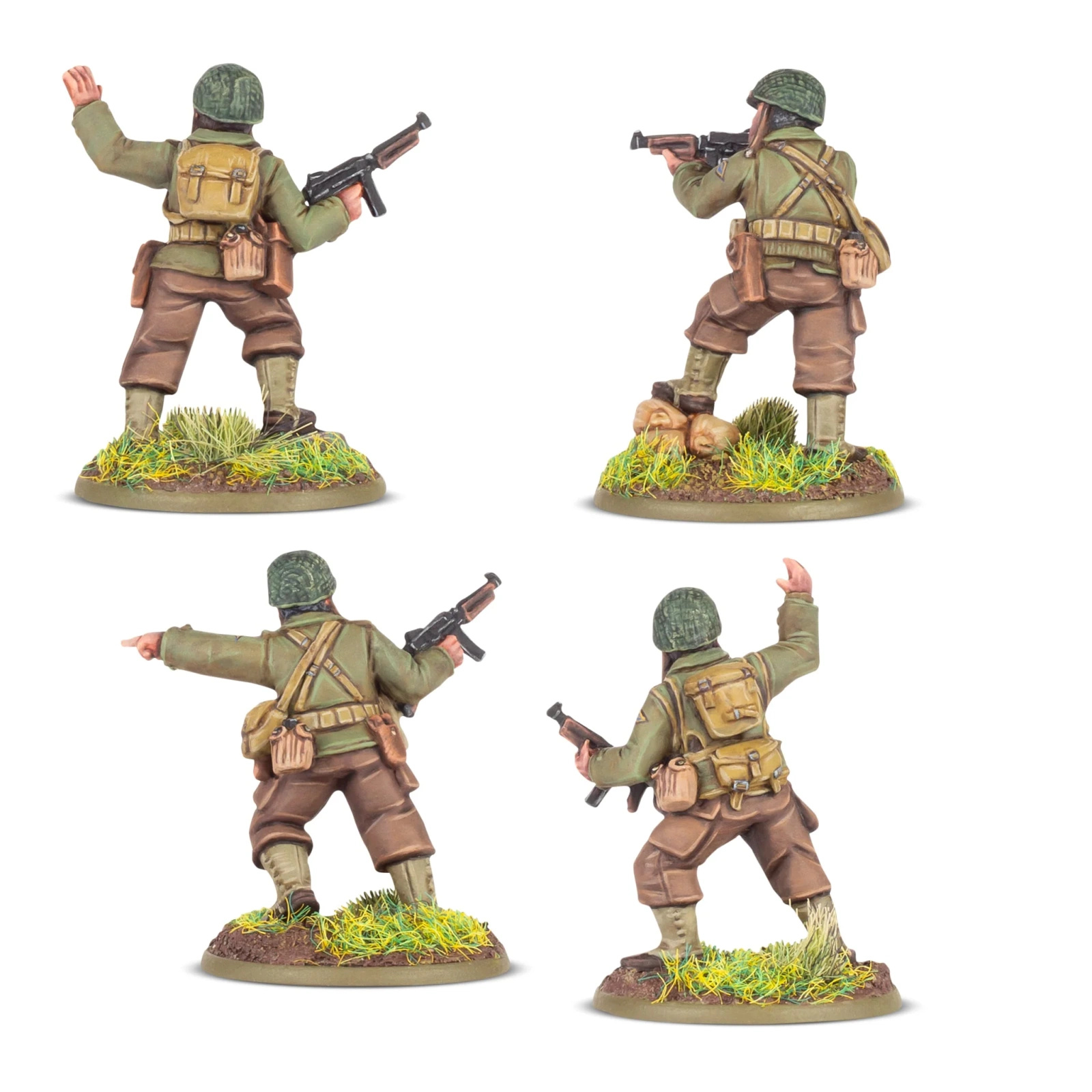 BOLT ACTION - US Rangers Platoon Commanders - sklep militarialodz.pl