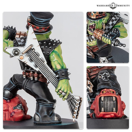 Warhammer 40K ORKS: ORK GOFF ROCKER - sklep militarialodz.pl