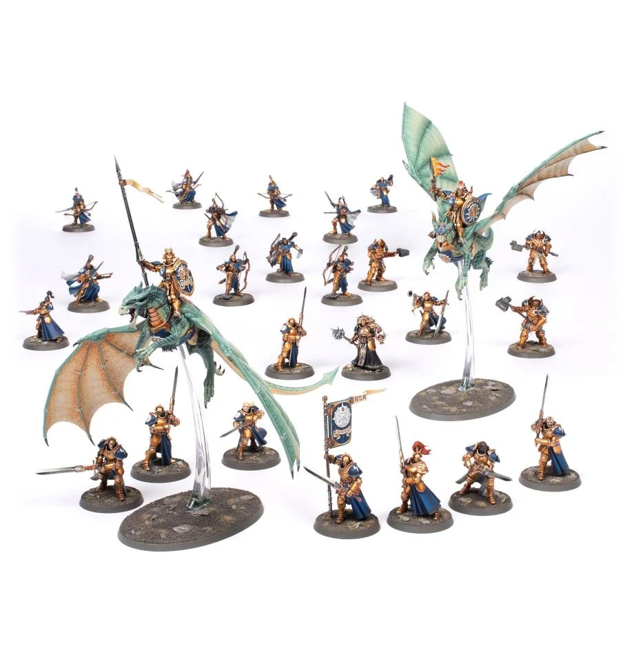 WARHAMMER AoS Battleforce: Stormcast Eternals – Thunderstrike Spearhead ...