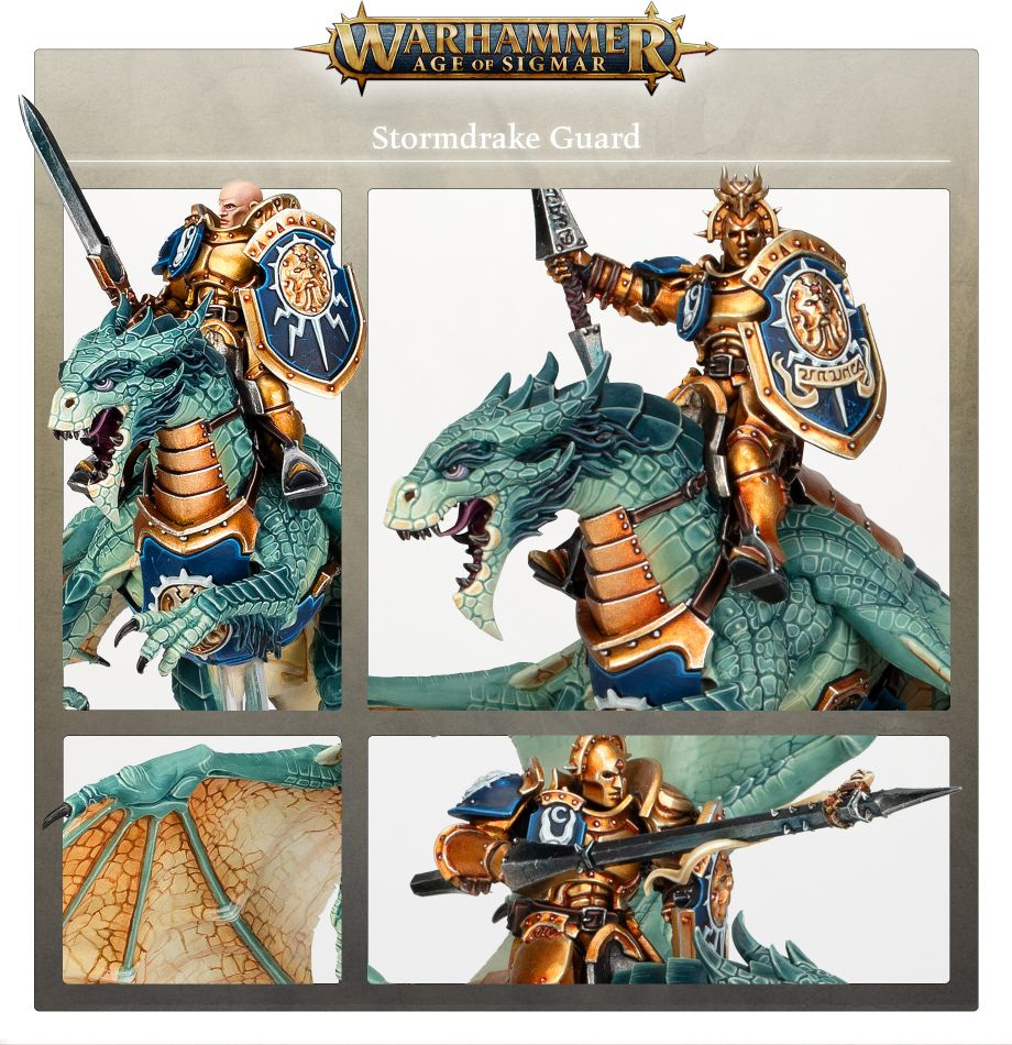 WARHAMMER AoS Battleforce: Stormcast Eternals – Thunderstrike Spearhead ...