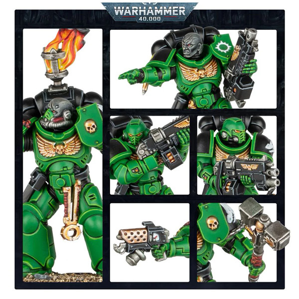 Warhammer 40K Salamanders: Warforged Strike Force - sklep militarialodz.pl